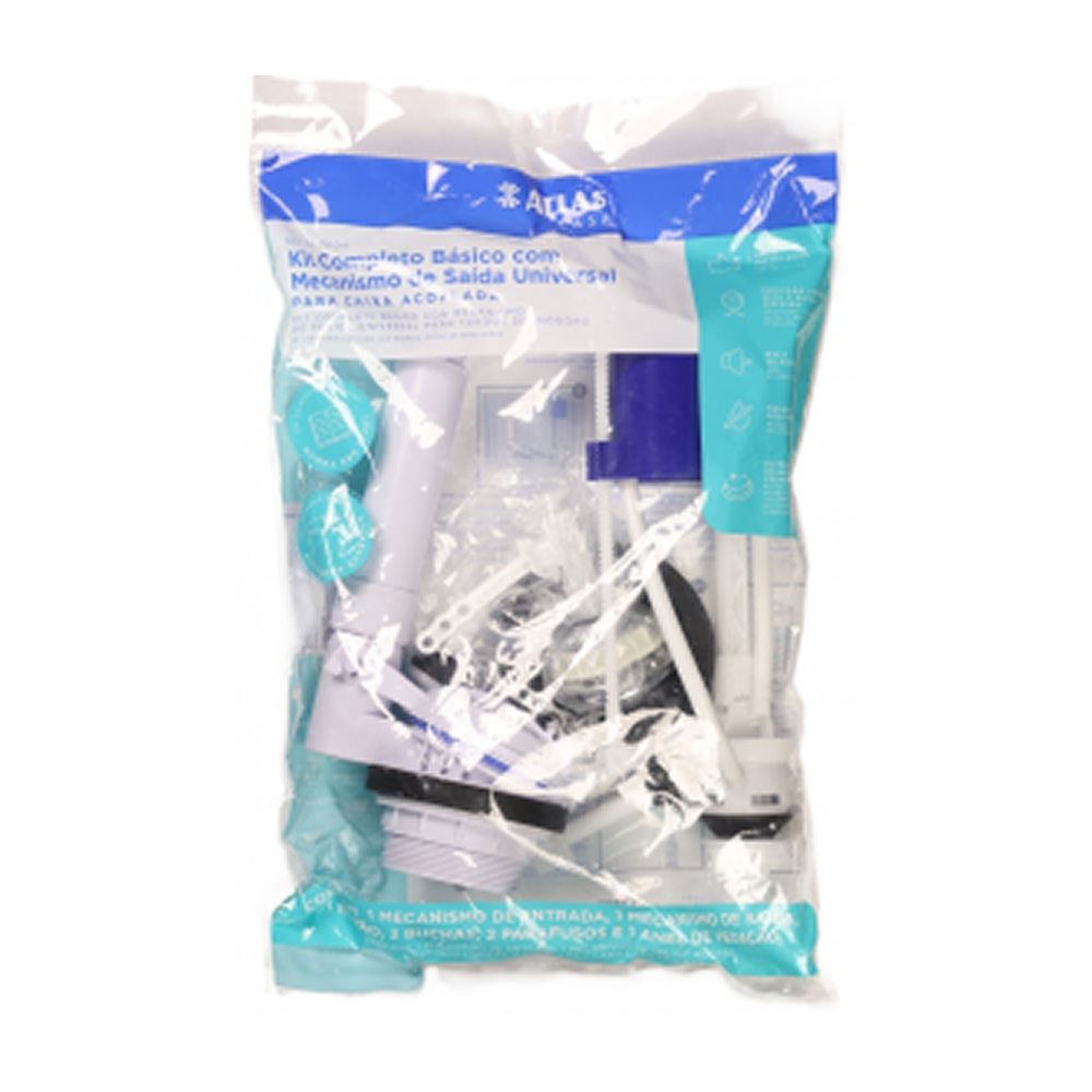 Kit Mecanismo para Caixa Acoplada Completo Basic com Acionamento ...