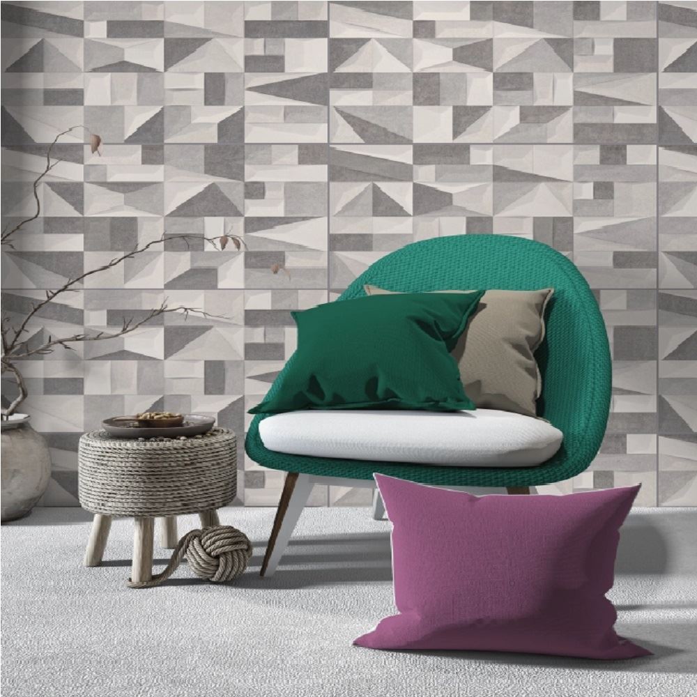 Revestimento Cerâmico HD Menfi Grigio Plus Acetinado 38x75 Tipo A Cinza ...