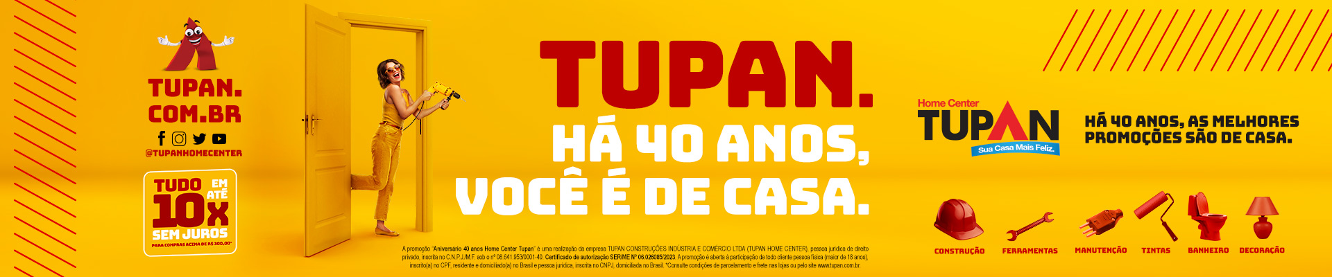 Tupan Home Center | Sua Casa Mais Feliz